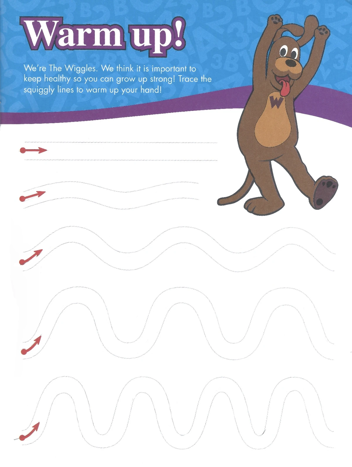 Wiggle and Learn Learning Activity Book Health & Physical Development ...