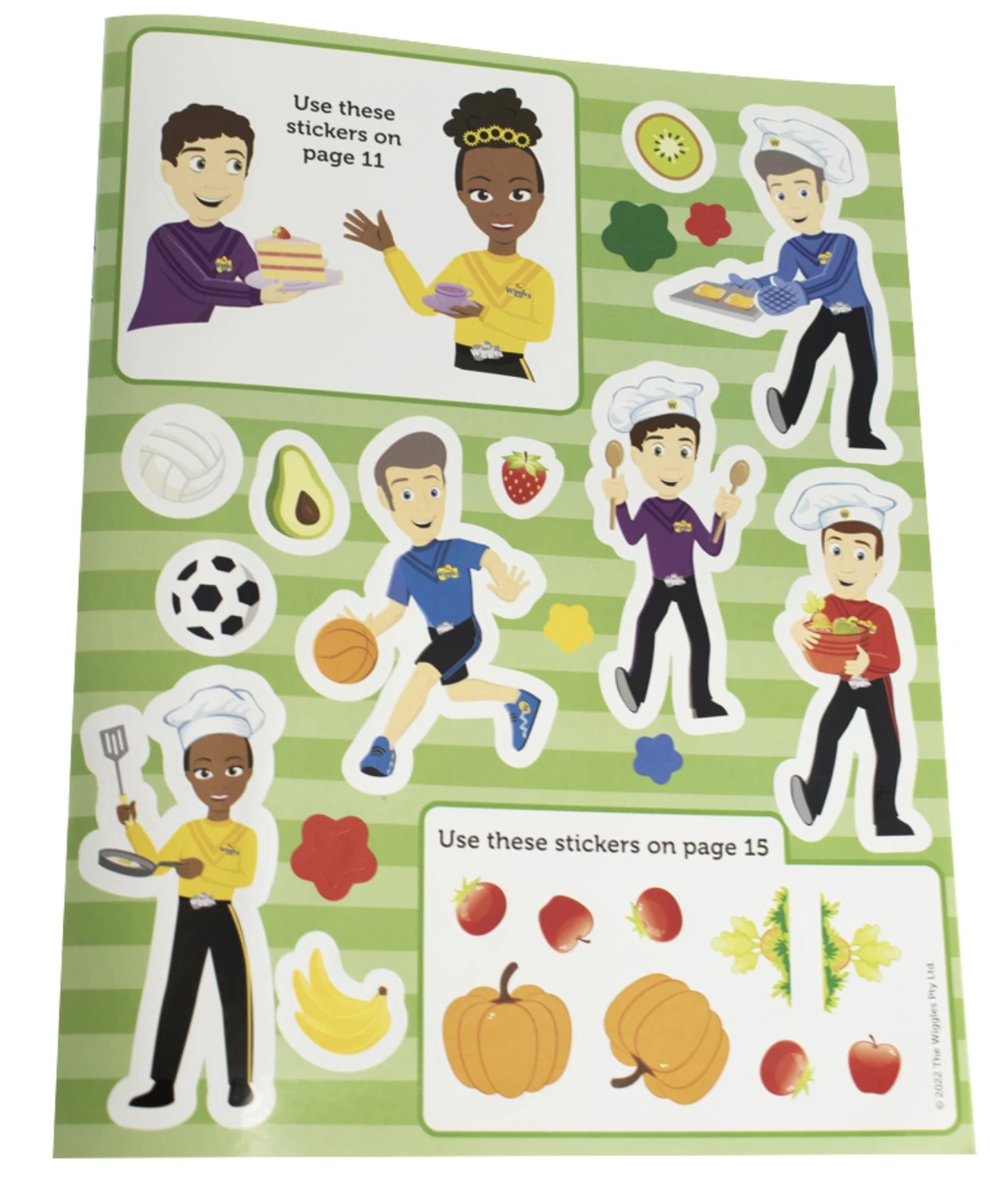 Healthy Habits Sticker Activity Book | Wigglepedia | Fandom