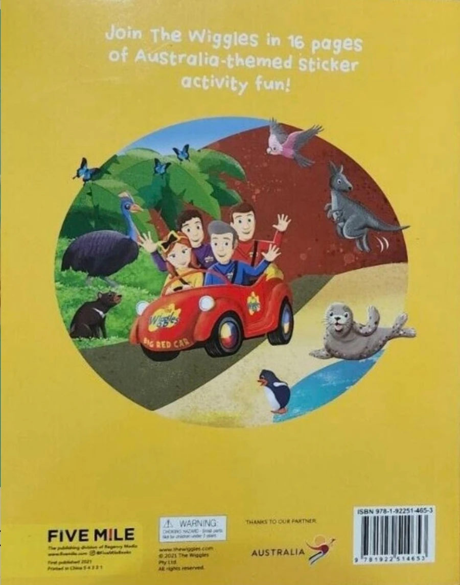 Australia Sticker Activity Book | Wigglepedia | Fandom
