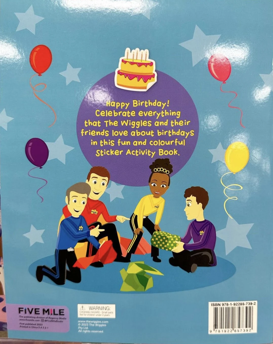 Wiggly Birthday Fun Sticker Activity Book | Wigglepedia | Fandom
