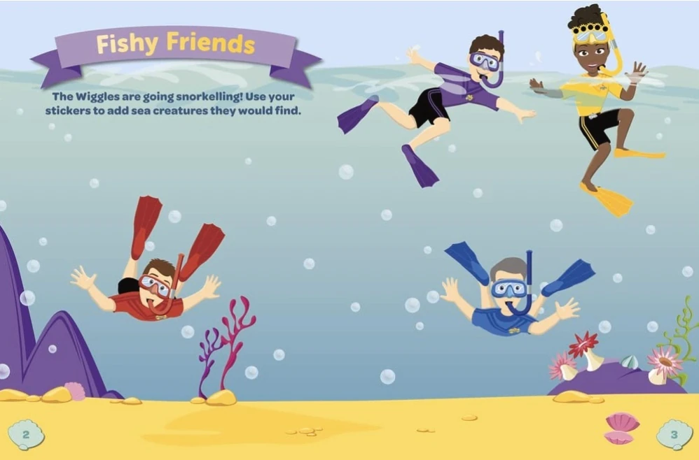 Under the Sea Sticker Activity Book | Wigglepedia | Fandom