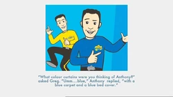 The Wiggles Anthony Is Blue