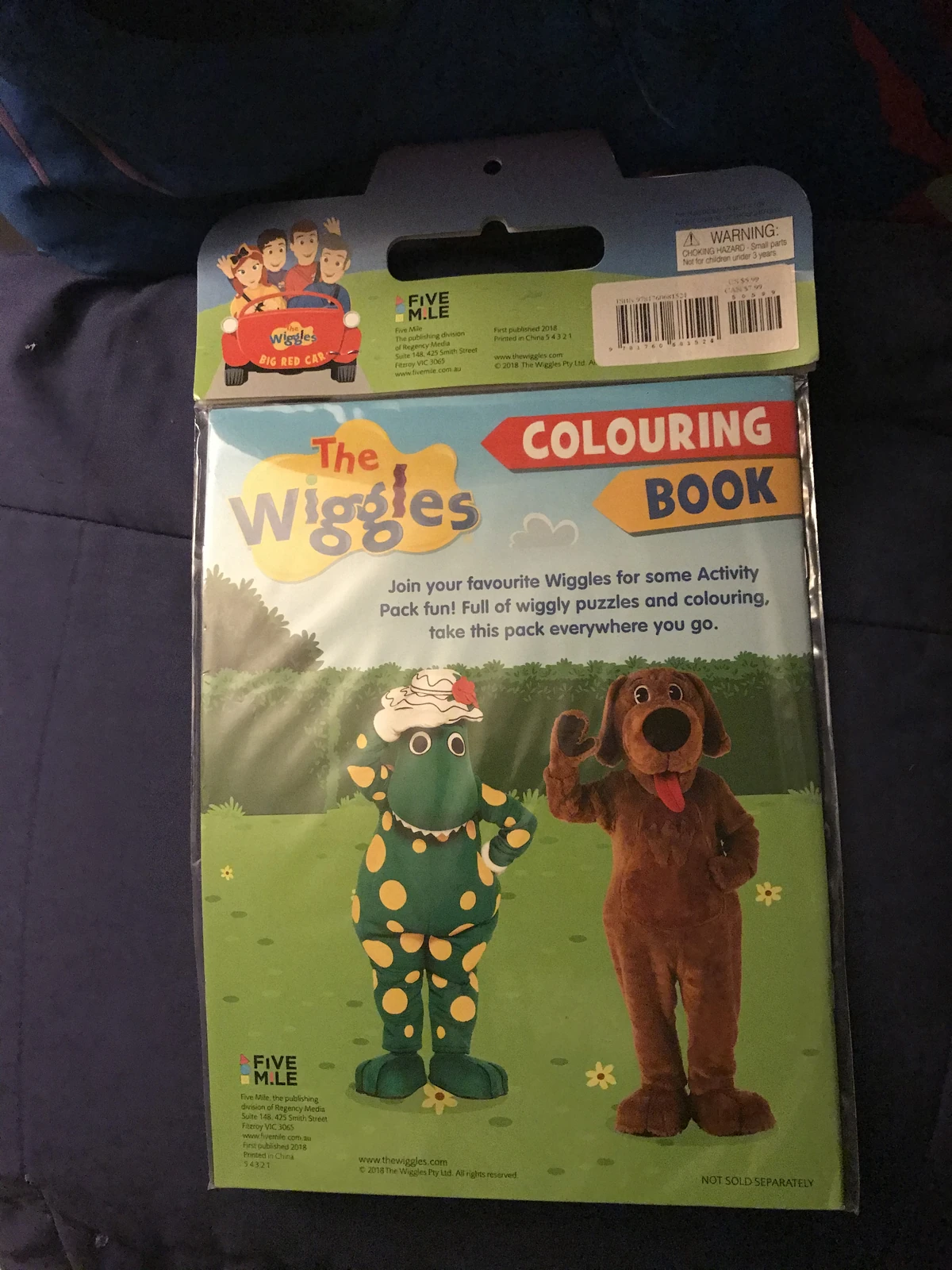 Colouring & Activity Pack (2019 book) | Wigglepedia | Fandom
