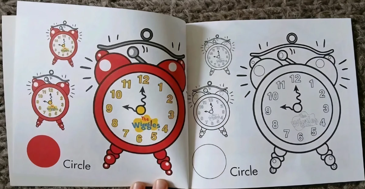 The Wiggles Shapes Colouring Book | Wigglepedia | Fandom