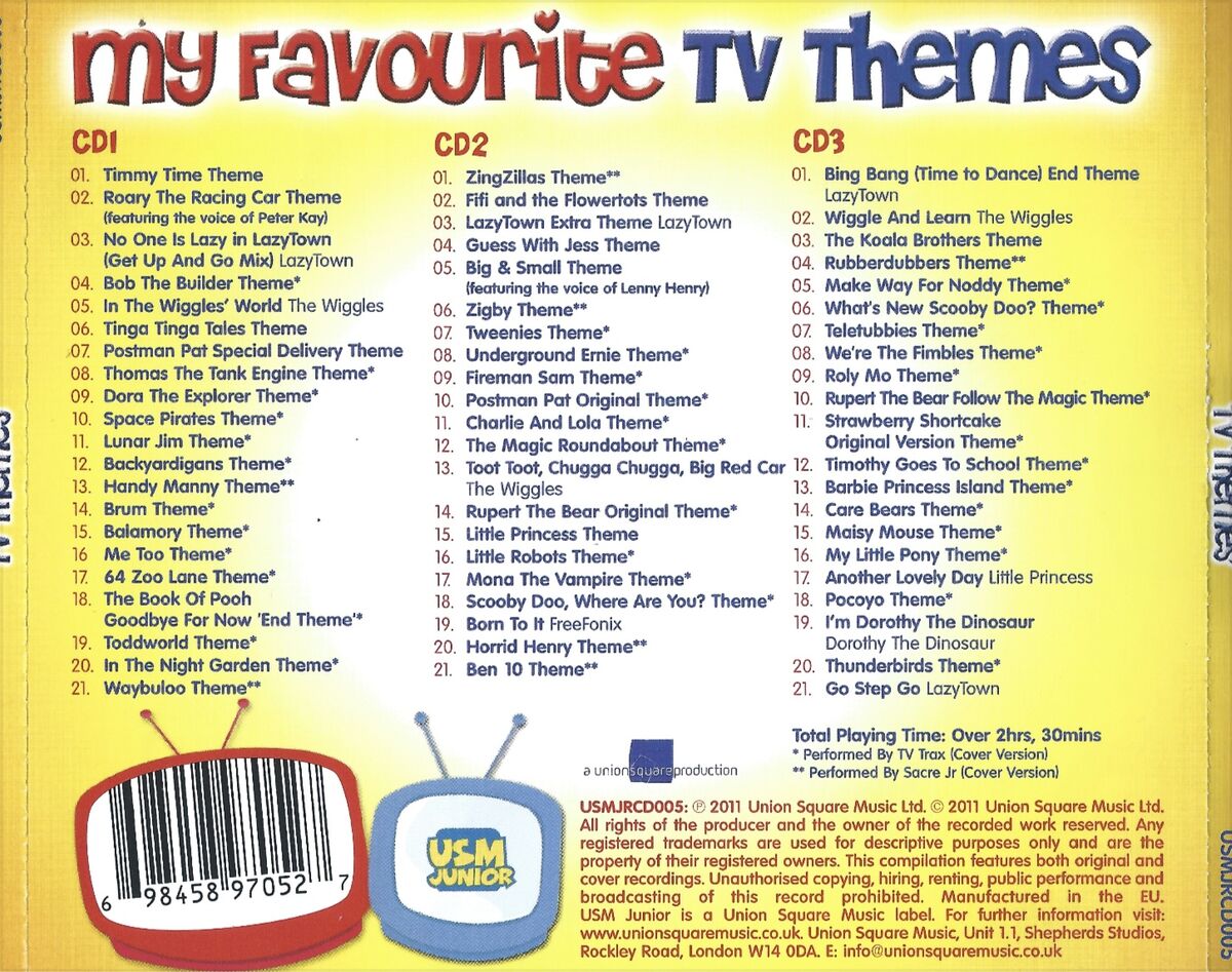 My Favourite TV Themes | Wigglepedia | Fandom