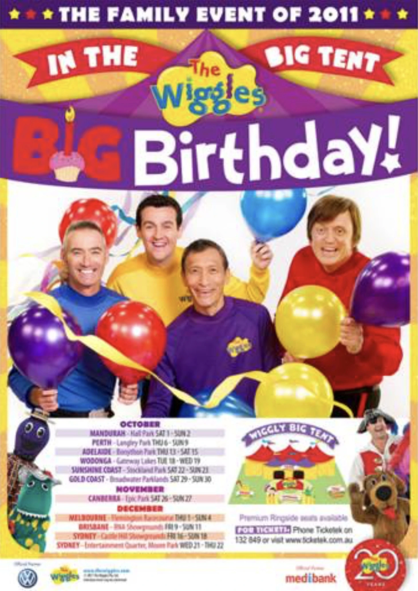 The Wiggles' Big Birthday Show! | Wigglepedia | Fandom
