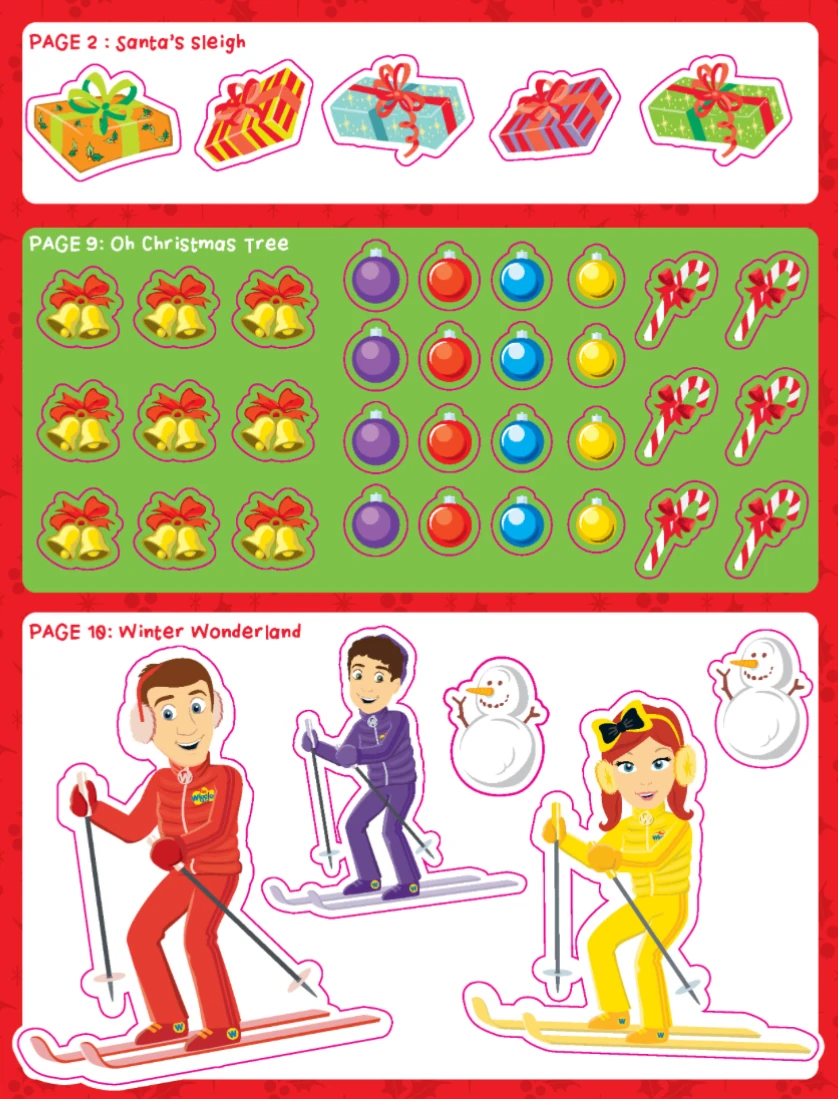 Christmas Sticker Activity Book | Wigglepedia | Fandom