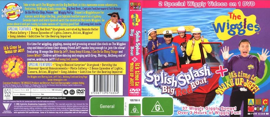 Splish Splash Big Red Boat + It's Time to Wake Up Jeff! | Wigglepedia ...