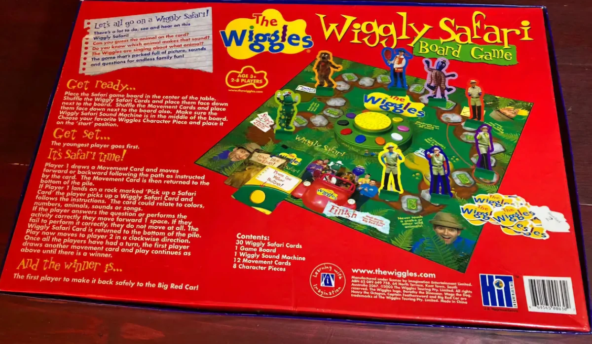 Wiggly Safari Board Game | Wigglepedia | Fandom