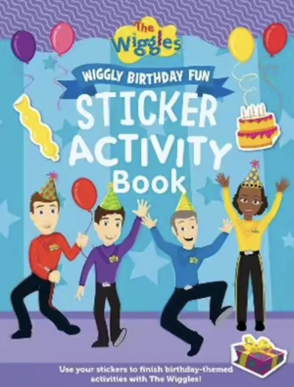 Wiggly Birthday Fun Sticker Activity Book | Wigglepedia | Fandom