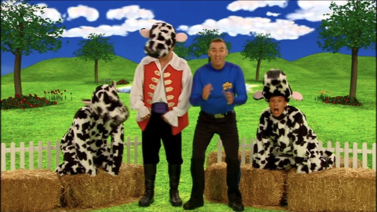 Anthony meets some cows | Wigglepedia | Fandom