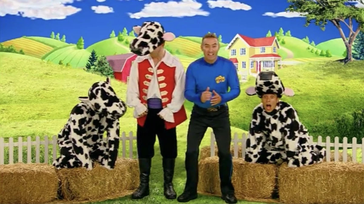 Anthony meets some cows | Wigglepedia | Fandom