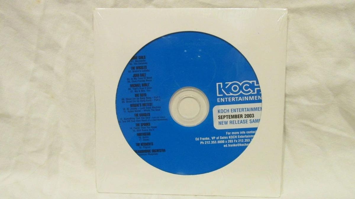 Koch Entertainment September 2003 Sampler CD | Wigglepedia | Fandom