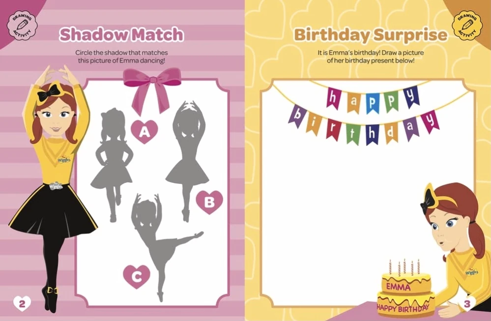 Emma Sticker Activity Book: Dance Edition | Wigglepedia | Fandom