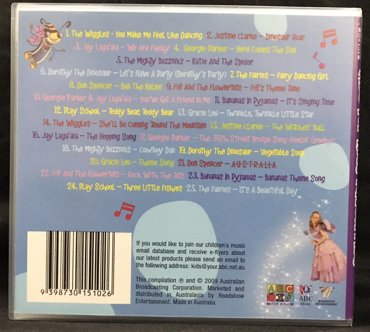 ABC For Kids Favourites (album) | Wigglepedia | Fandom