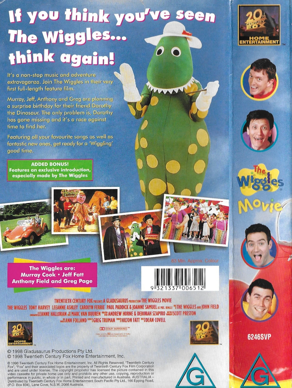 The Wiggles Videos Dvd