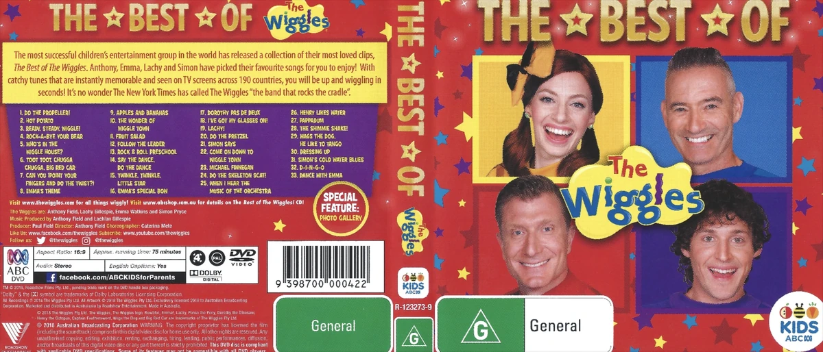 The Best of The Wiggles (video)/Home Video | Wigglepedia | Fandom