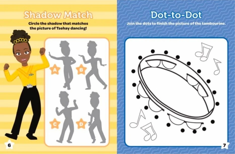 Dance to the Music! Sticker Activity Book | Wigglepedia | Fandom
