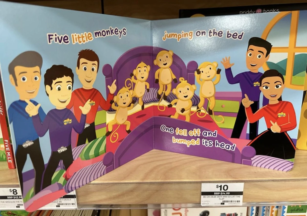 Five Little Monkeys (2023 book) | Wigglepedia | Fandom