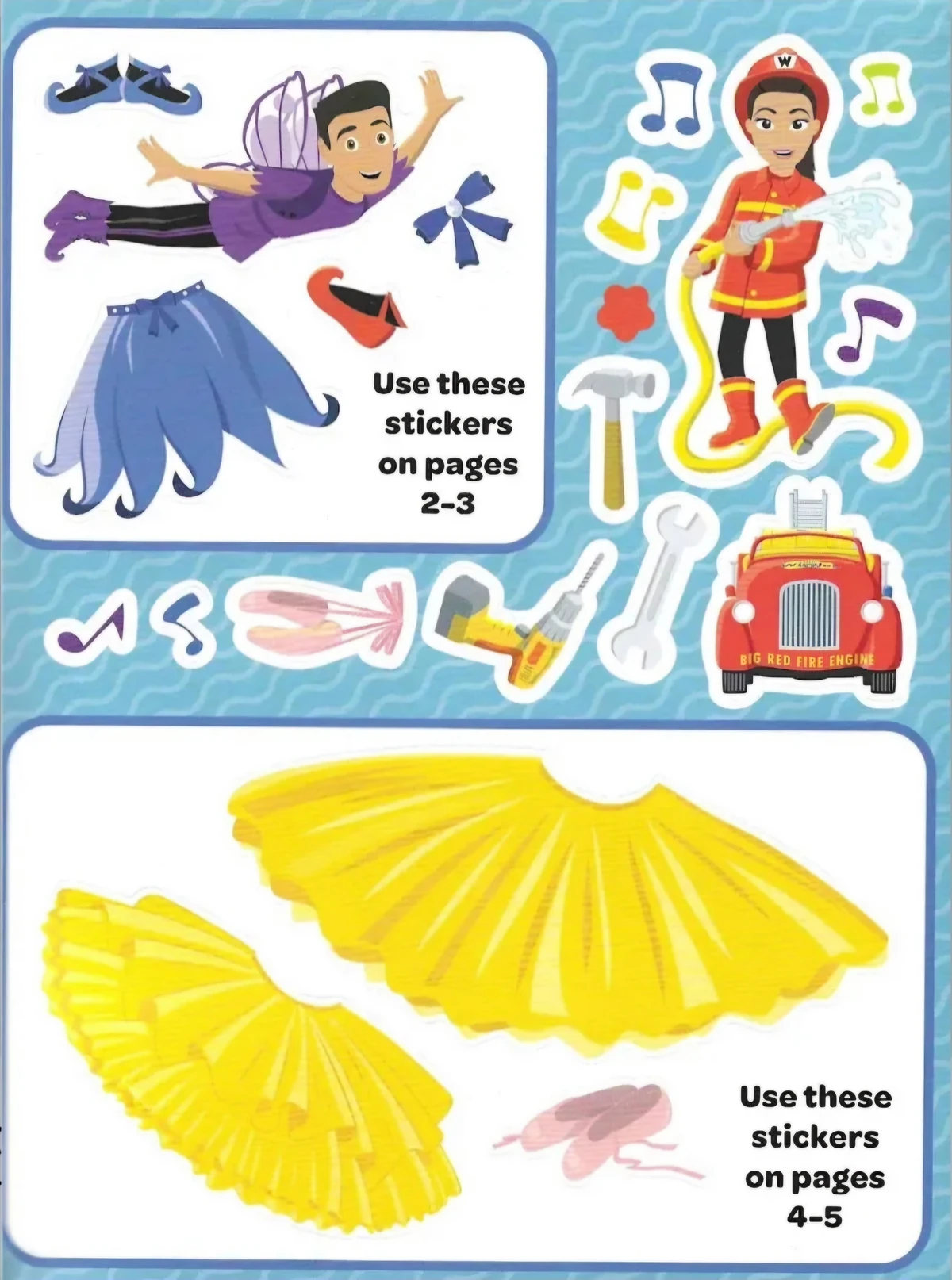 Dress Up with The Wiggles! Sticker and Colouring Book | Wigglepedia ...