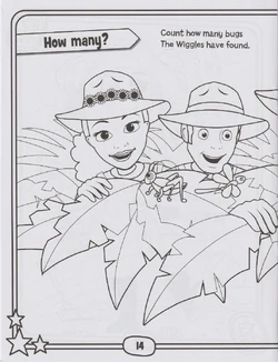 emma wiggle coloring pages