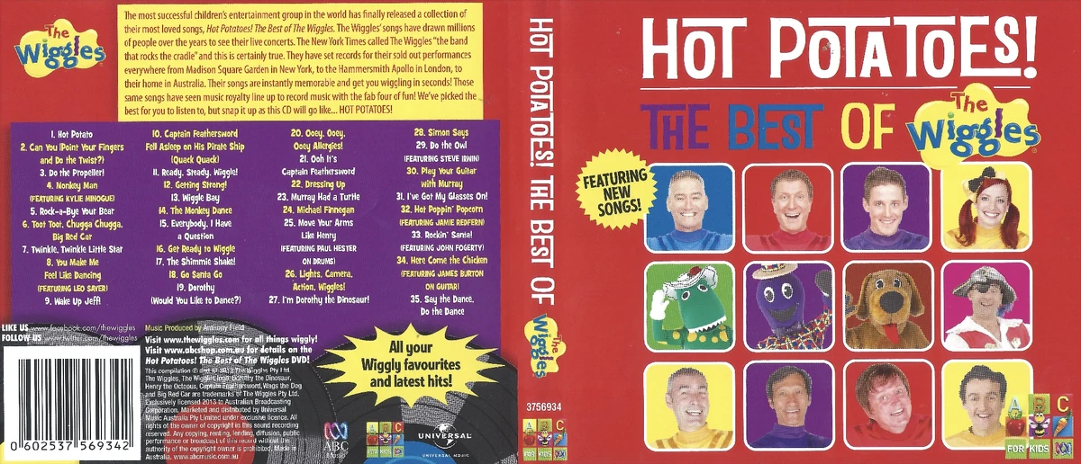 Hot Potatoes! The Best of The Wiggles (2013 album)/Gallery ...