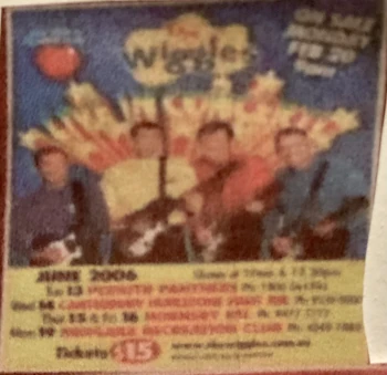 The Wiggles Live! At Dallas Brooks Hall | Wigglepedia | Fandom