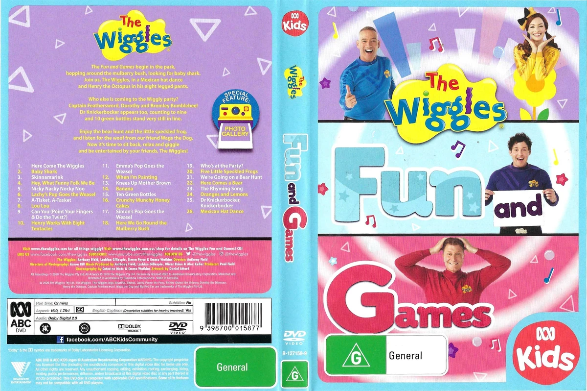 Fun and Games (video)/Home Video | Wigglepedia | Fandom