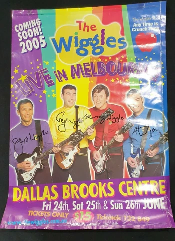 The Wiggles Live! At Dallas Brooks Hall | Wigglepedia | Fandom