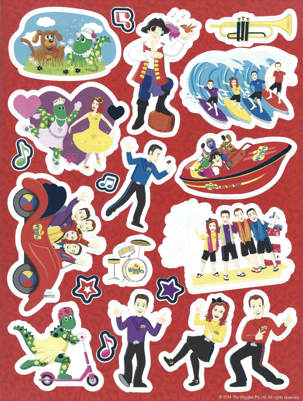 Deluxe Sticker Book | Wigglepedia | Fandom