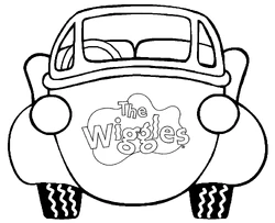 big red car coloring pages