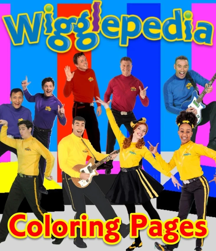free printable wiggles coloring pages