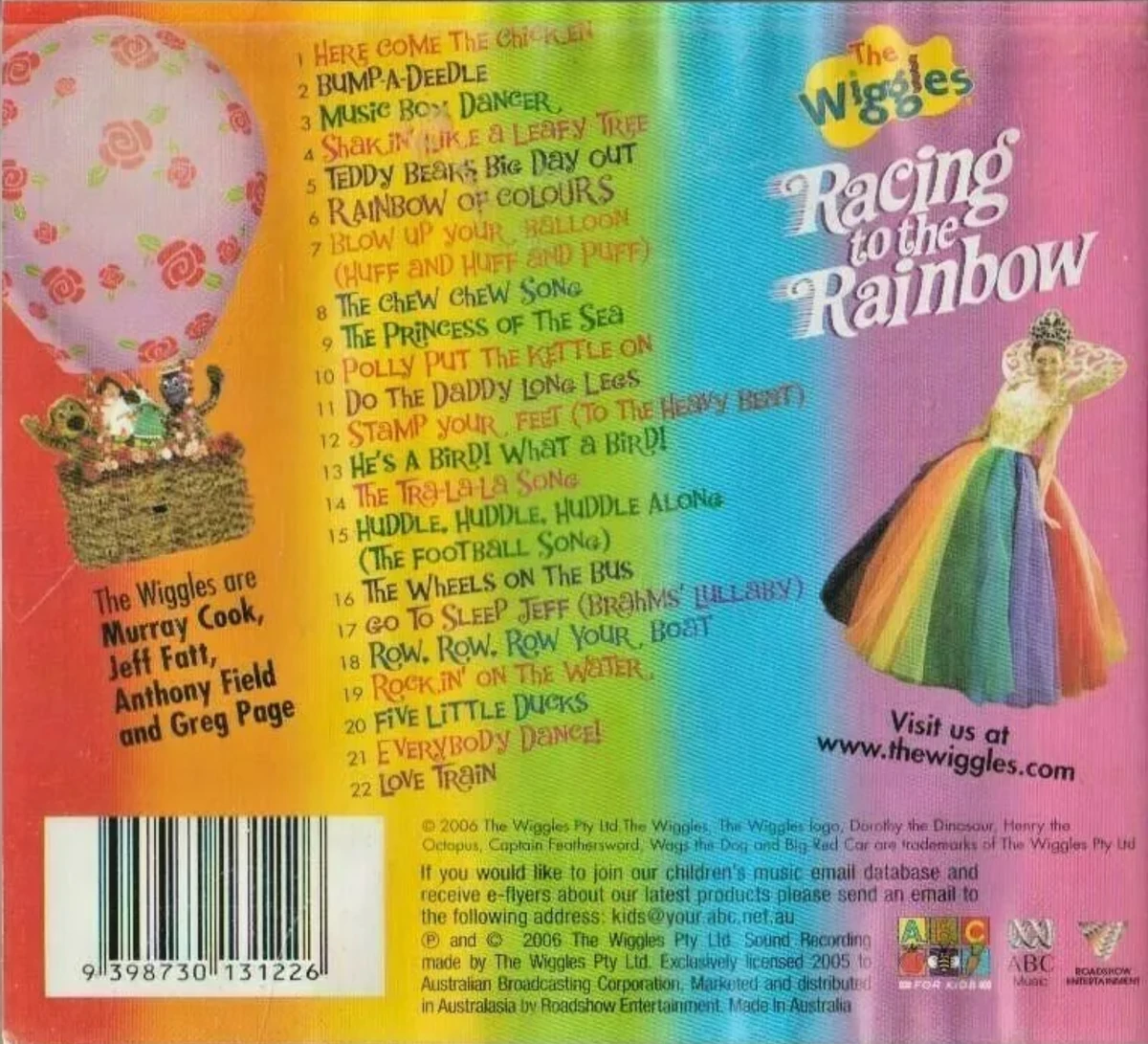 Racing to the Rainbow (album)/Gallery | Wigglepedia | Fandom