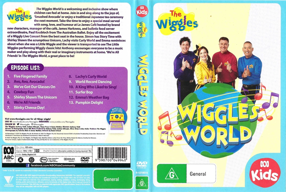 Wiggles World (DVD)/Home Video | Wigglepedia | Fandom