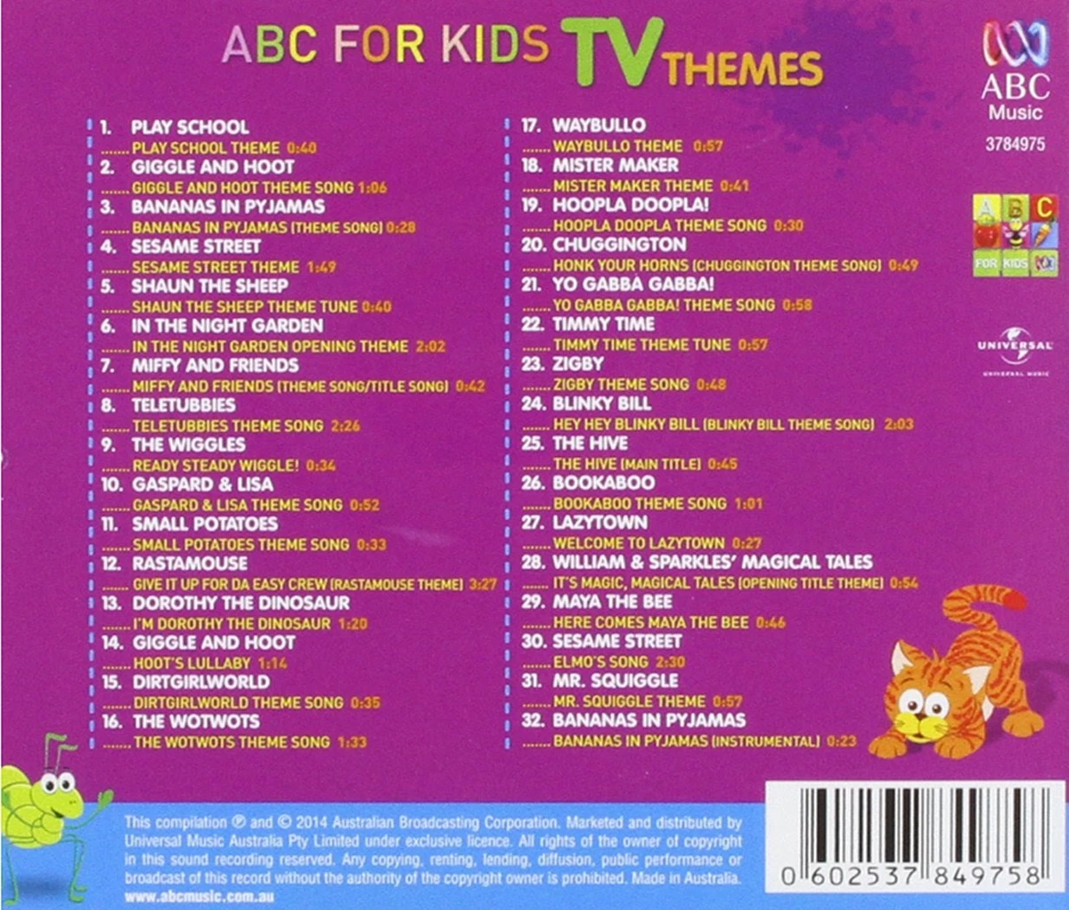 ABC for Kids TV Themes | Wigglepedia | Fandom