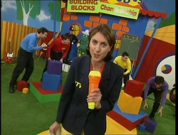 The Wiggles Building Blocks 44. Free Motion Quilt Circles And Wiggles