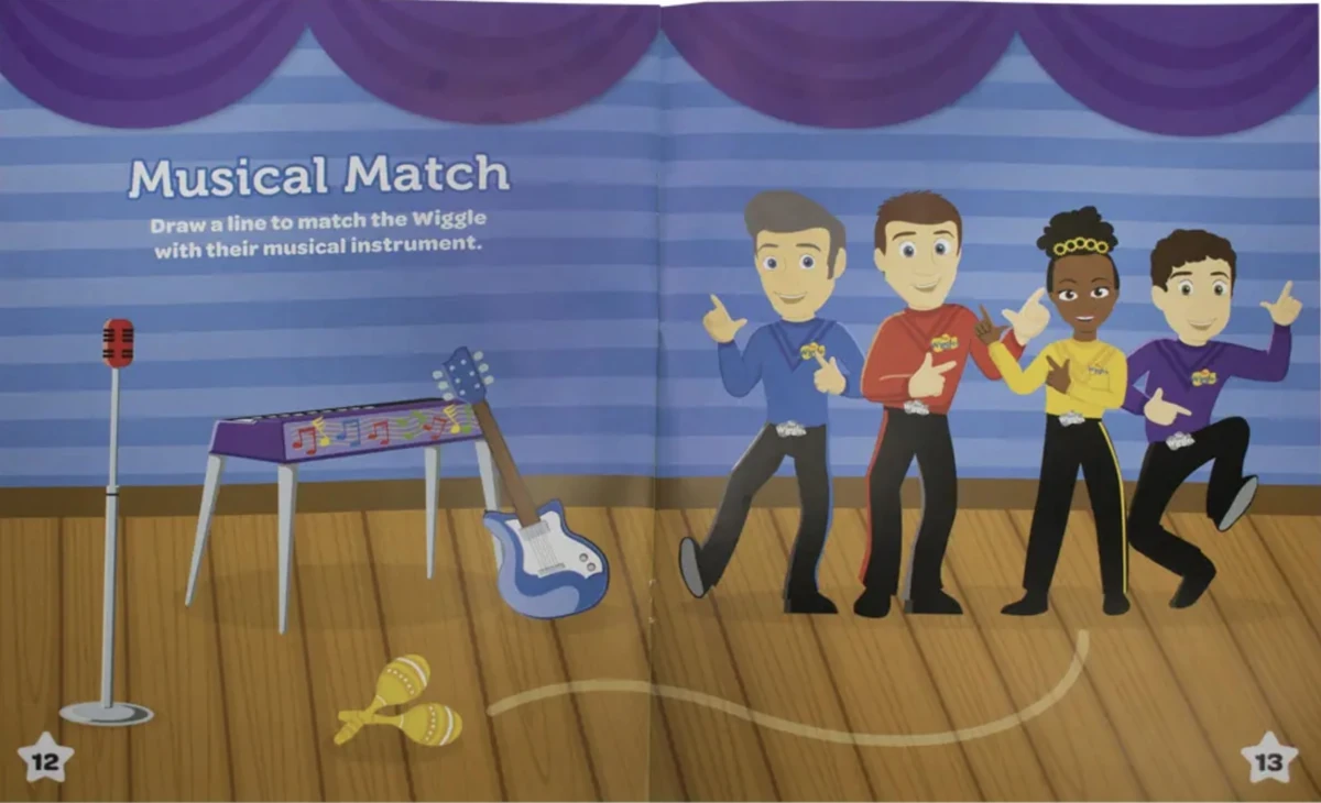 Dance to the Music! Sticker Activity Book | Wigglepedia | Fandom