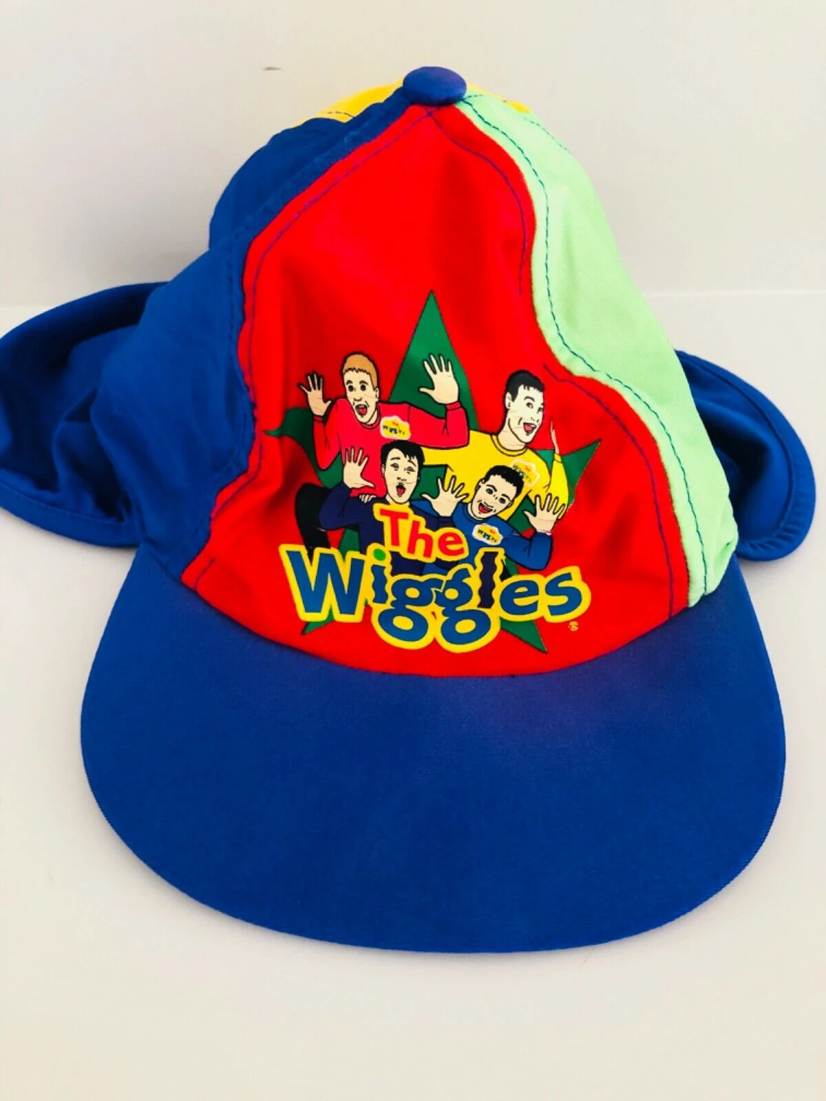 The Wiggles Touring Lycra Children’s Sun Hat Rare One Size 55cm ...
