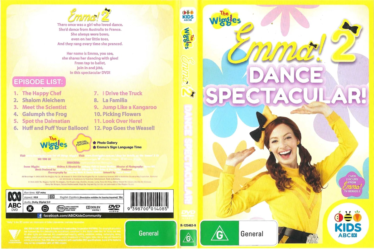 Emma! 2: Dance Spectacular!/Releases | Wigglepedia | Fandom