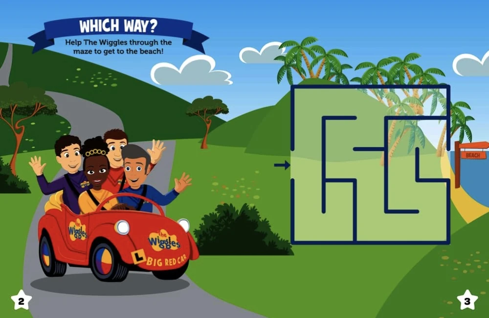 Wiggly Adventure Sticker Activity Book | Wigglepedia | Fandom