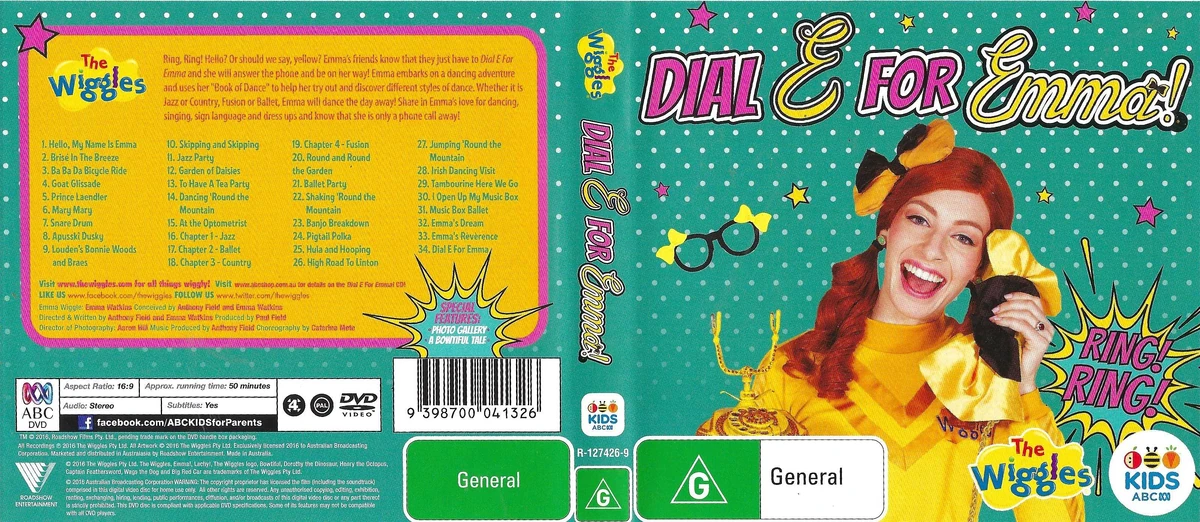 Dial E For Emma! (video)/Home Video | Wigglepedia | Fandom