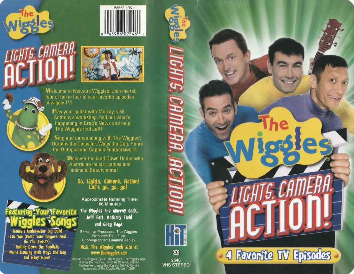 Lights, Camera, Action! (video)/Home Video | Wigglepedia | Fandom