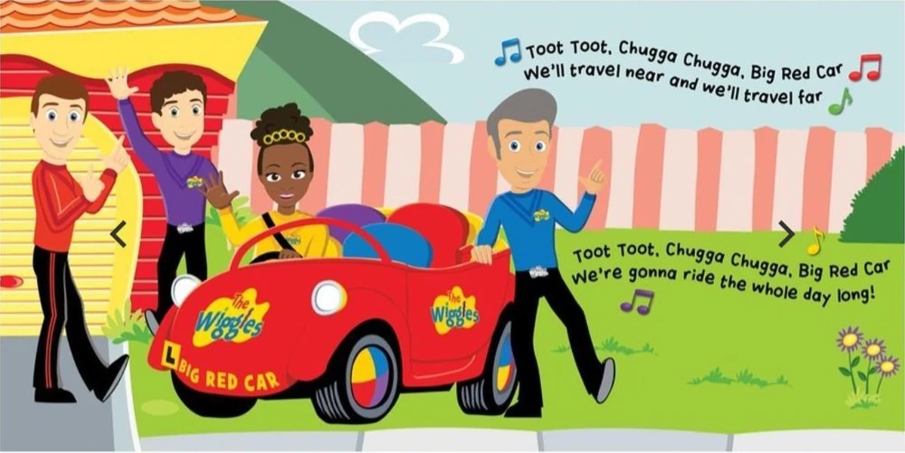 Toot Toot, Chugga Chugga, Big Red Car (2022 book) | Wigglepedia | Fandom