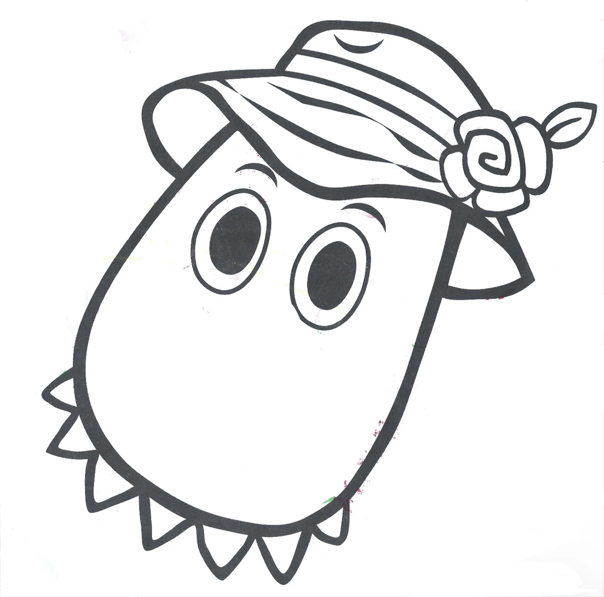 captain feathersword coloring pages