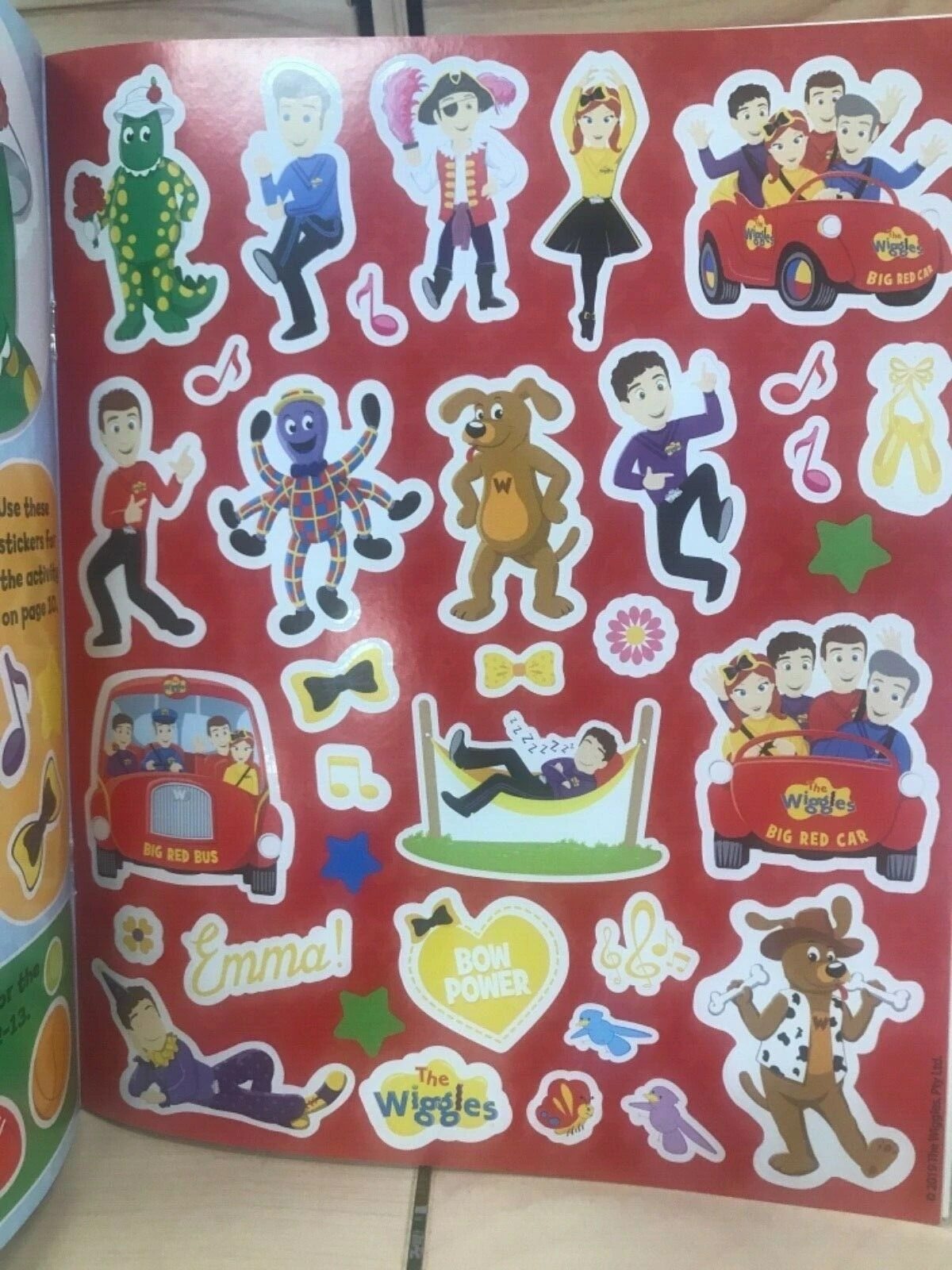 Bubble Sticker Book | Wigglepedia | Fandom