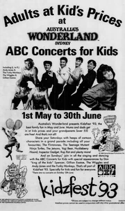 The Wiggles Early Concerts | Wigglepedia | Fandom