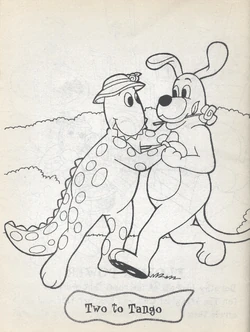 wiggles fandom coloring pages