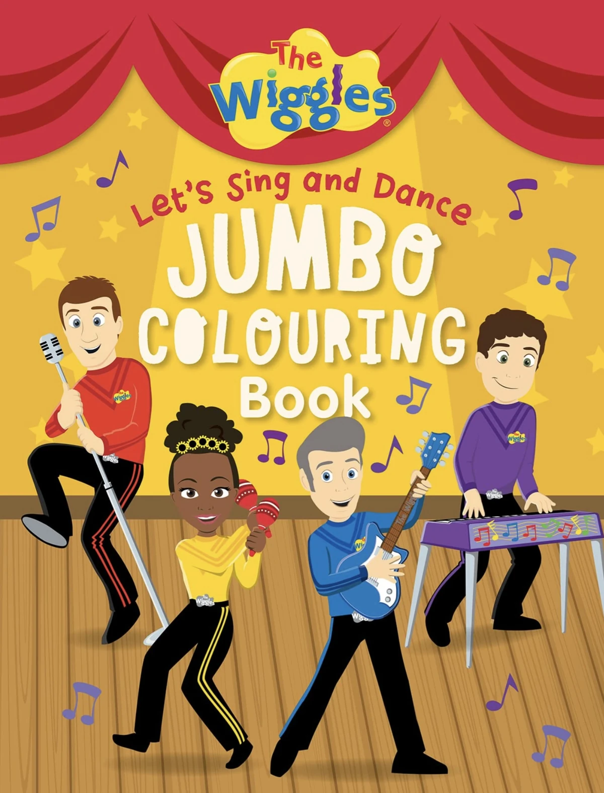 Let's Sing and Dance Jumbo Colouring Book | Wigglepedia | Fandom