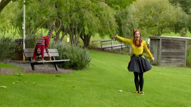 Clowning Around with a Hula Hoop | Wigglepedia | Fandom