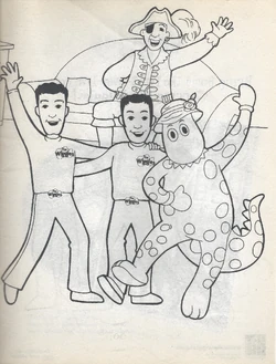 free printable wiggles coloring pages